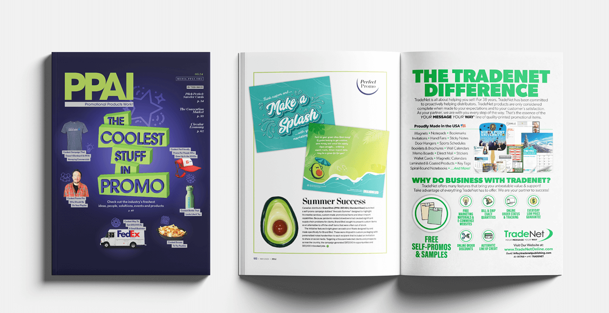 PPAI Magazine: Inside Back Cover Ad - PPAI - Promotional Products Association International